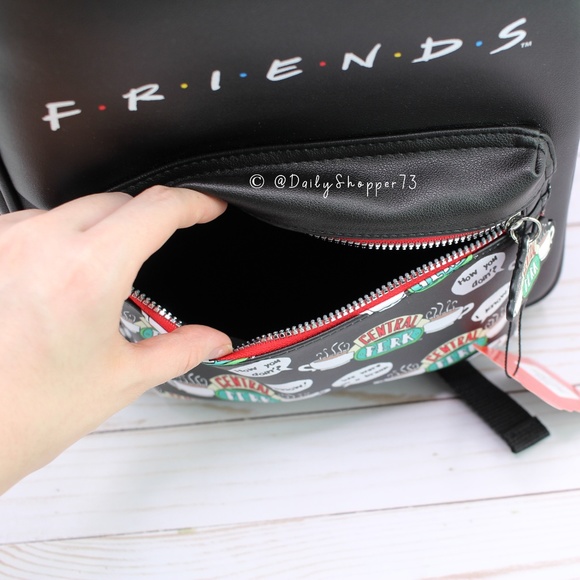 FRIENDS | Bags | Friends Tv Show Central Perk Backpack | Poshmark